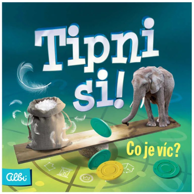 ALBI HRA Tipni si! Co je víc? *SPOLEČENSKÉ HRY* alrqj