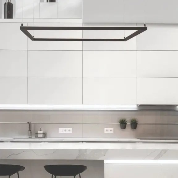 LED lustr Eterna 100 černé