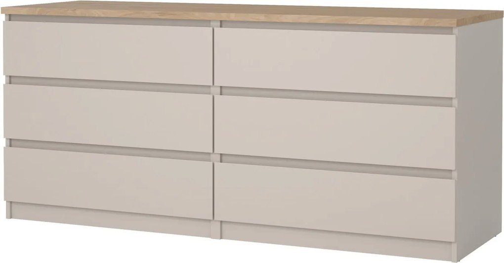 FALCO Komoda Simplicity 232 kašmír/jackson hickory
