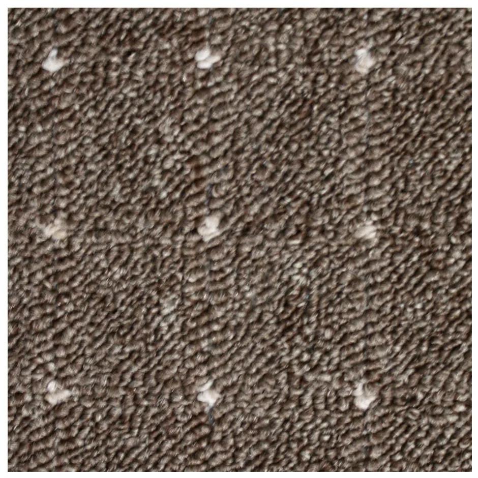 Moderní kusový koberec Udinese | hnědý Typ: 57x120 cm