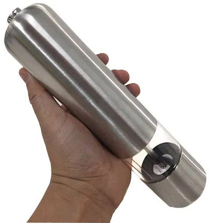 Verk Group Mlýnek na pepř sůl koření inox elektrický