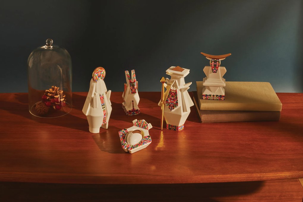 Vánoční figurka Holyhedrics Ježíšek
