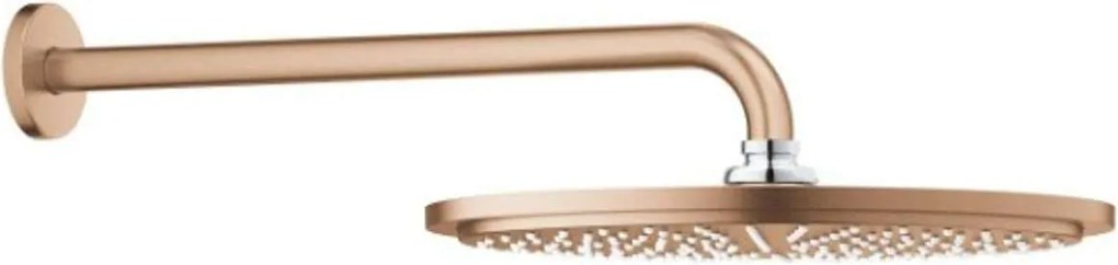 Grohe Rainshower Cosmopolitan - Hlavová sprcha Cosmopolitan 310 s ramenem 38 cm, 1 proud, kartáčovaný Warm Sunset 26066DL0