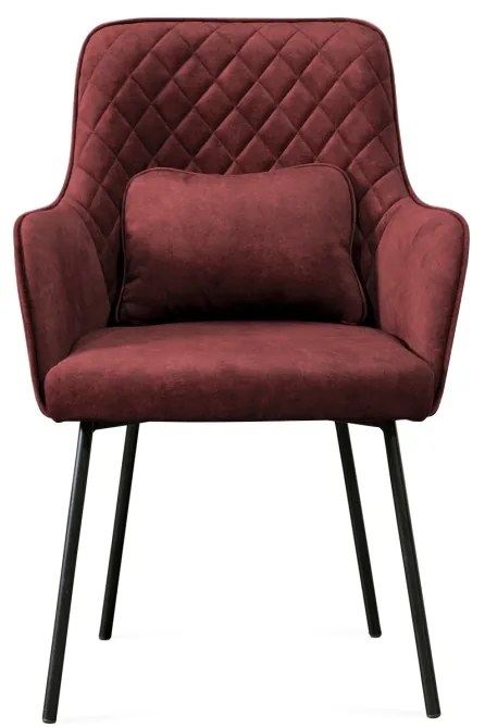 DOLMAR SEDAČKY Jídelní židle - KR-7, různé tkaniny a barvy na výběr Čalounění: tmavě modrá (Uttario Velvet 2967)