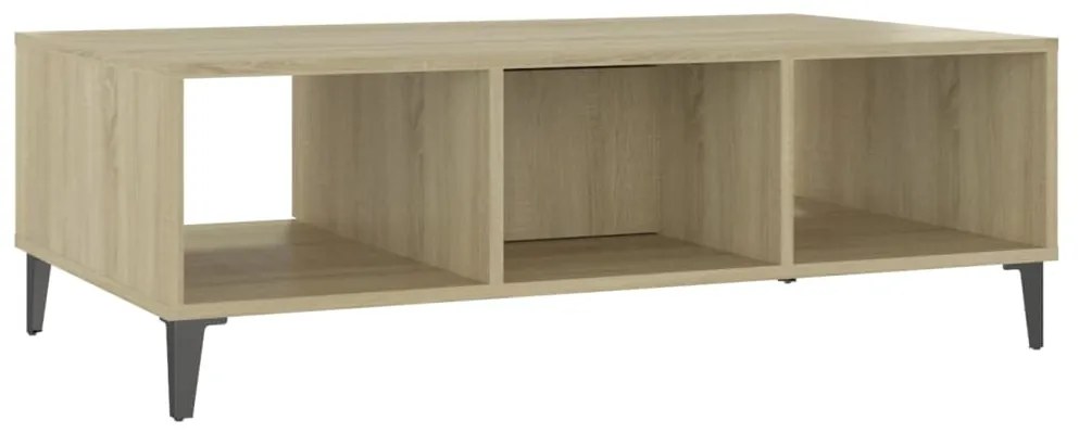 vidaXL Konferenční stolek dub sonoma 103,5 x 60 x 35 cm dřevotříska