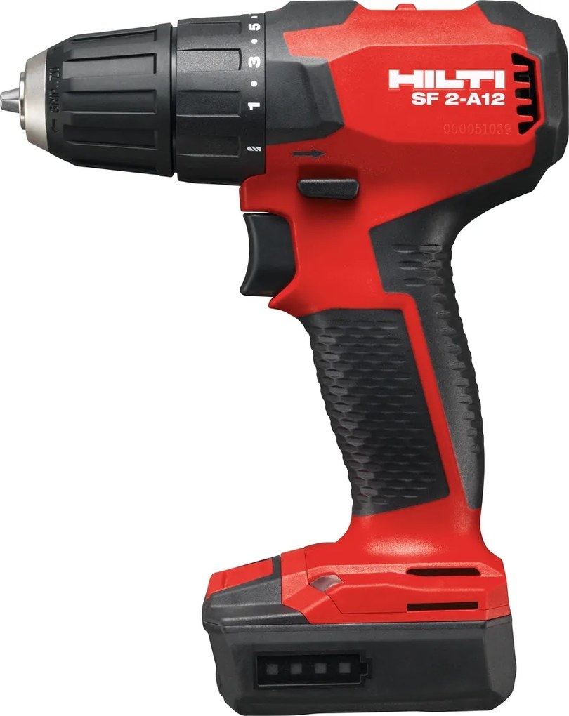 Šroubovák vrtací AKU Hilti SF 2-A12 + brašna a sada bitů