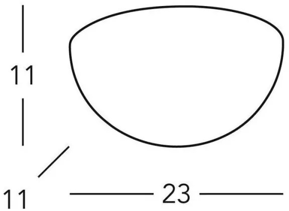 Kolarz 588.66 - Nástěnné svítidlo BISQUITT 1xE27/75W/230V