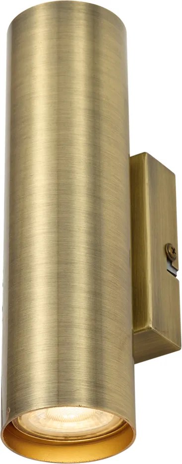 Moderní nástěnná lampa bronzová 2-světlo - Jeana
