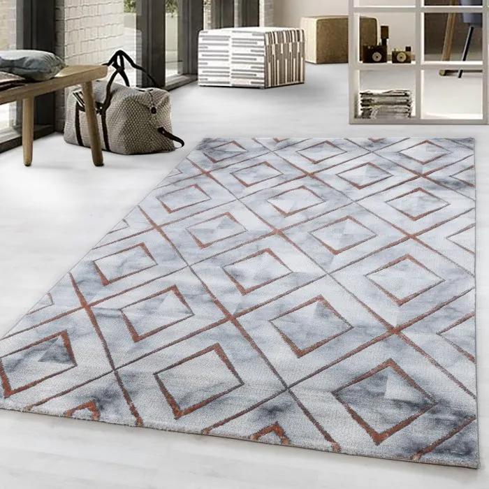 Vopi | Kusový koberec Naxos 3811 bronze - 200 x 290 cm