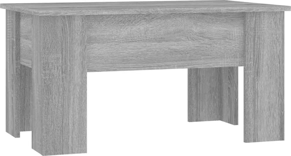 vidaXL Konferenční stolek 79 x 49 x 41 cm kompozitní dřevo [819282] Barva: hnědý dub
