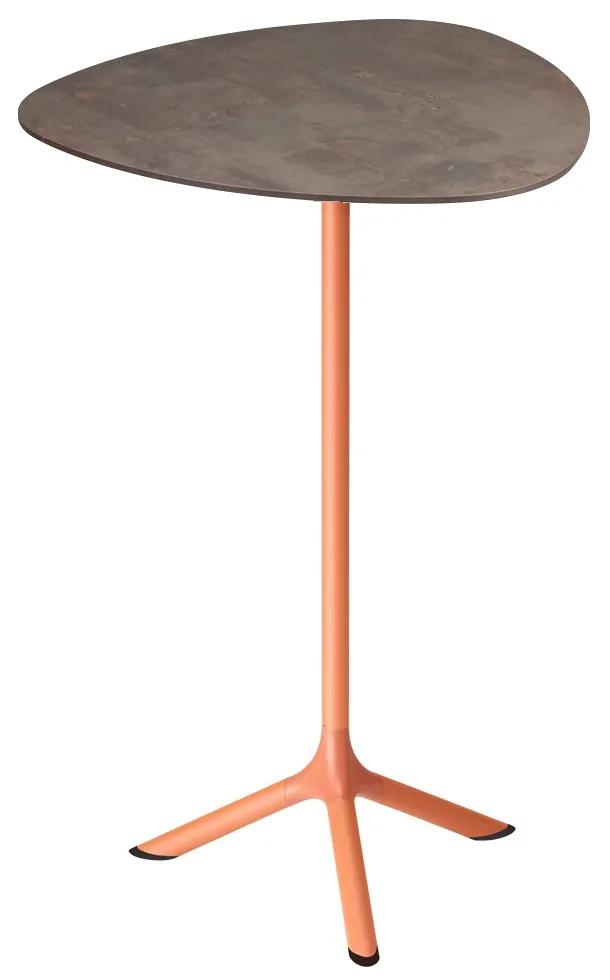 SCAB - Sklápěcí trojúhelníkový barový stůl TRIPÉ, 65x65 cm