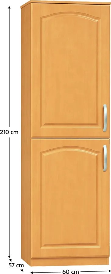 Kuchyňská skříňka, olše, levá, LORA MDF NEW KLASIK S60LO