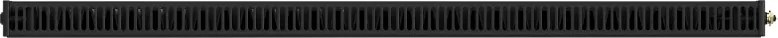 Mexen Line CCL11 deskový radiátor 300 x 1400 mm, spodní středové připojení, 637 W, černý - W6C11L-030-140-70