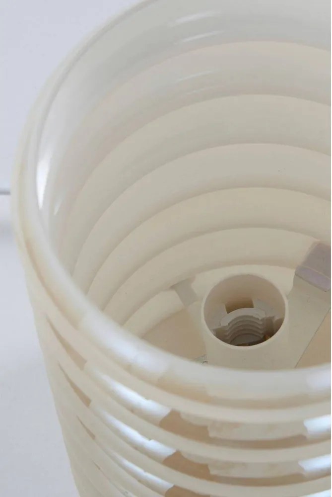 Krémová skleněná stolní lampa (výška 16 cm) Apelqvist – Jotex