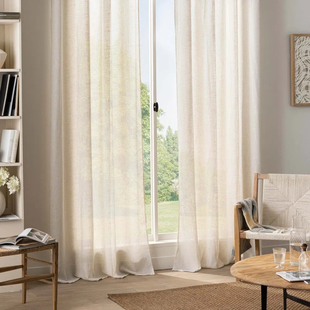 Krémový závěs 140x240 cm Yoko – douceur d'intérieur