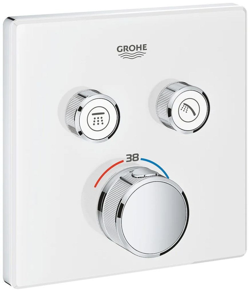 Termostat Grohe Smart Control s termostatickou baterií Moon White, Yang White 29156LS0