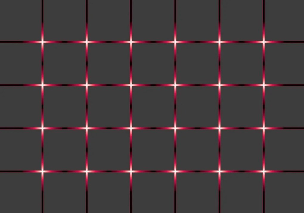 Fototapeta - Červená mřížka (152,5x104 cm)