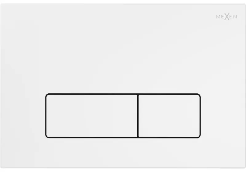 Mexen Fenix ​​13, splachovací tlačítko pro Mexen Fenix, bílá matná, 601320