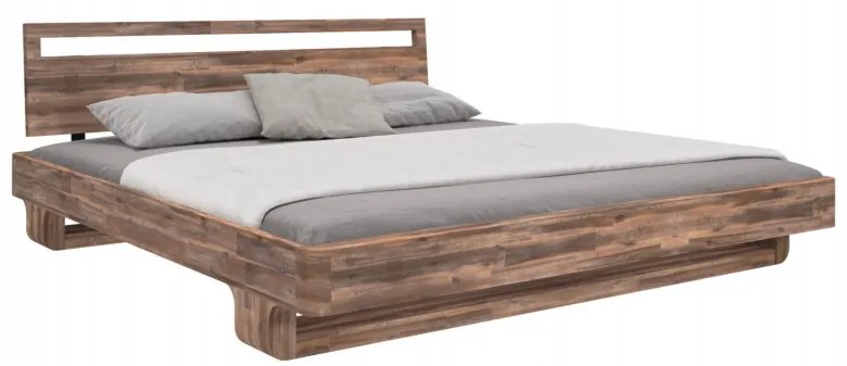 Dřevěná postel 140x200 z masivu André