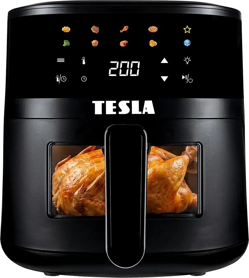 TESLA AirCook Q45 Pro - multifunkční digitální horkovzdušná fritéza