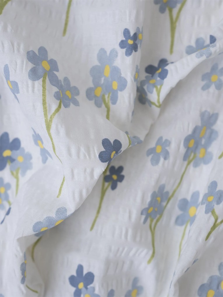 MK Lůžkoviny Krepový povlak na polštář Renforcé 70 x 90 cm - Pomněnky