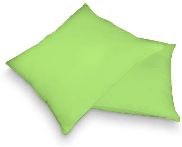 Povlak na polštář  zelená 40 x 60 cm - jersey