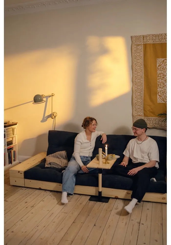 Rozkládací pohovka v petrolejové barvě 244 cm Base – Karup Design