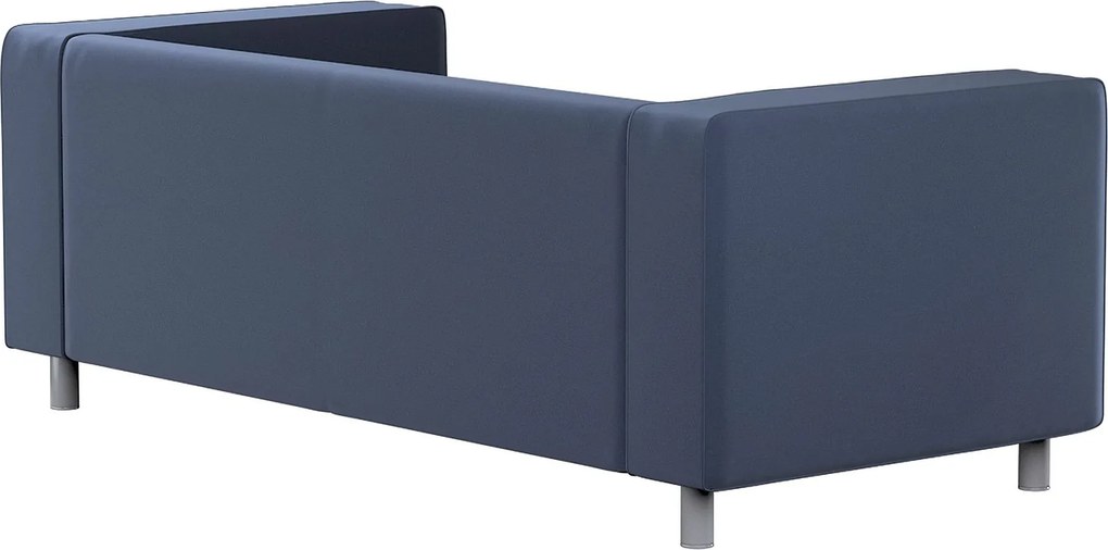 Potah na pohovku IKEA Klippan 2-místná barva tmavě modrá látka sametová