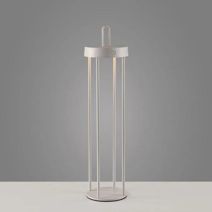 LD 19301-40 ANSELM LED stolní lampa na baterie mobilní 50cm dotykový stmívač IP44 zahradní svítidlo 2700K - JUST LIGHT