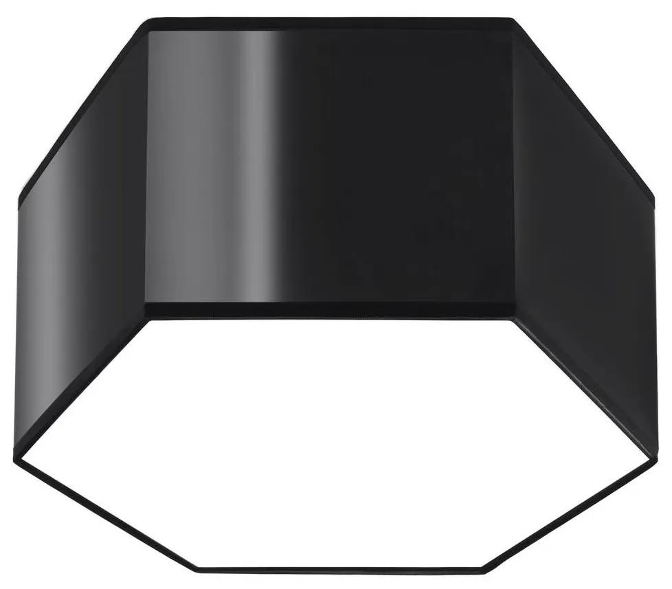 Sollux | Sollux SL.1061 - Stropní svítidlo SUNDE 2xE27/60W/230V 15,5 cm černá | SLX0854