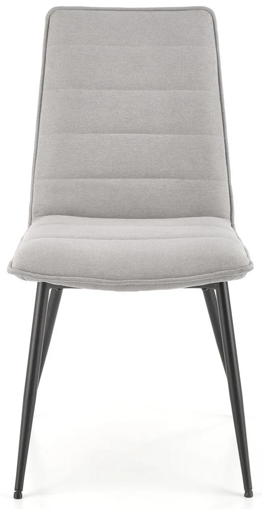 HALMAR K493 židle šedá