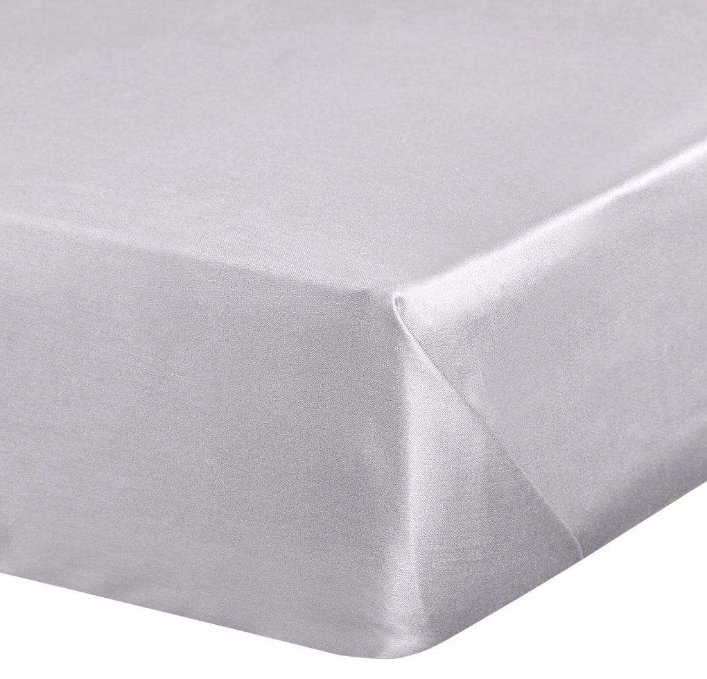 JERSEY PROSTĚRADLO 200X220 CM, VÝŠKA 30 CM SVĚTLEŠEDÉ