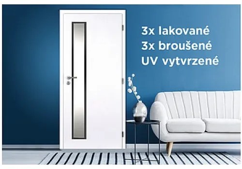 Doornite - Interiérové dveře CLARA Plné hladké Lakované 71931