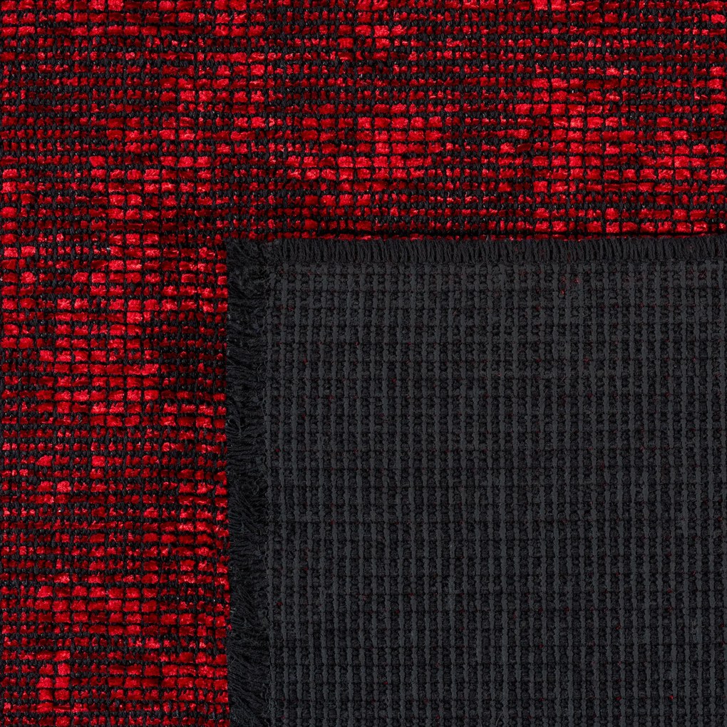 Ayyildiz, Kusový koberec Space 1900 red, 80x150, červená, chodba / předsíň