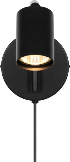 Nordlux - Nástěnné bodové svítidlo EXPLORE 1xGU10/5W/230V černá