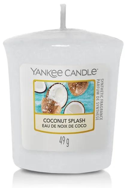 Yankee Candle Vonná Svíčka Votivní Coconut Splash, 49 g