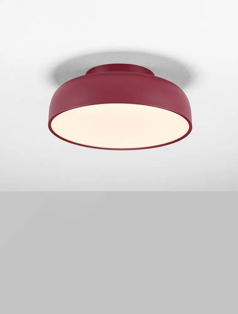 Vínové hliníkové LED stmívatelné stropní svítidlo Noelia – Nova Luce