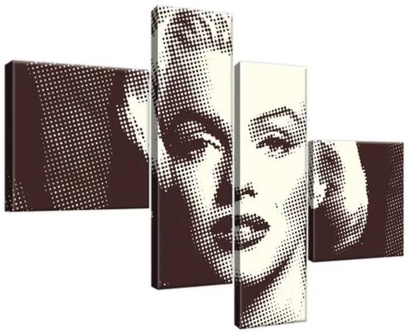 Obraz na plátně Marilyn Monroe - Norma Jeane Mortenson 100x70cm 736A_4B
