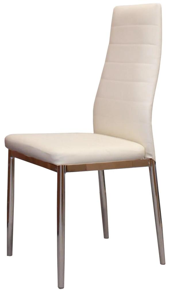 IDEA Jídelní židle MILÁNO krémově bílá