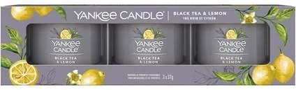 Yankee Candle Black Tea & Lemon 3 x 37 g