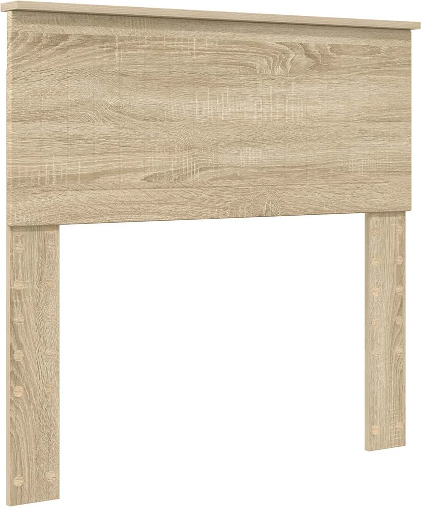 Rám postele s čelo Sonoma 90 x 190 cm Masivní borové dřevo 3410656