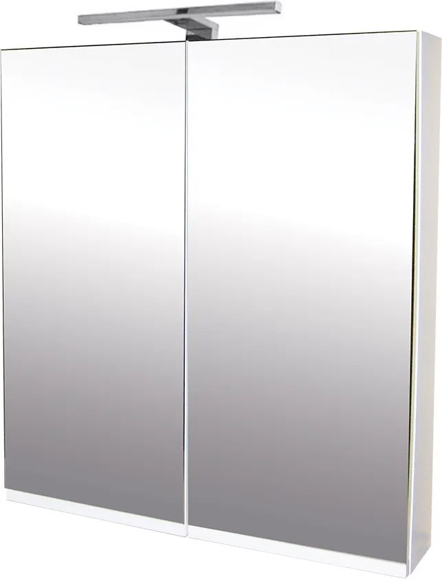 Comodo Zrcadlová skříňka Atica 70 ZS LED-CR s osvětlením Any LED 30 CR, chrom