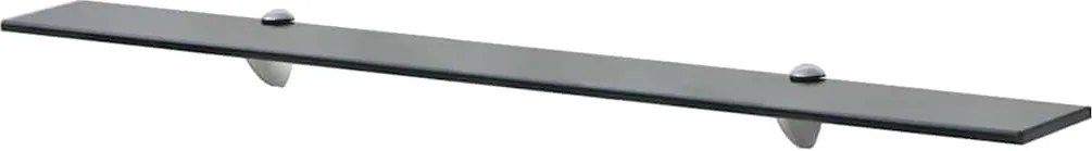 Plovoucí police 2 ks sklo 90 x 20 cm 8 mm 3051532
