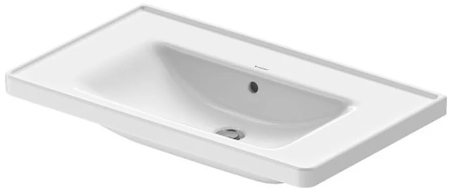 Duravit D-Neo - Umyvadlo do nábytku 1005 x 480 mm, bez otvoru pro armaturu, bílá 2367100060