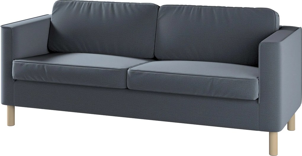 Potah na pohovku Pärup pro 3 místa barva šedá látka sametová