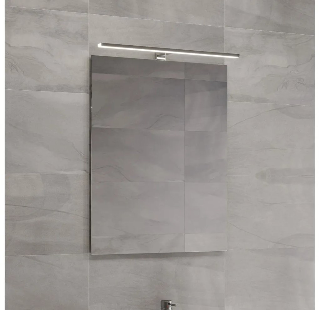 BATH DELUXE 01-060-01-58-00 - Koupelnové zrcadlo NORDBORG 60x75 cm 01-060-01-58-00