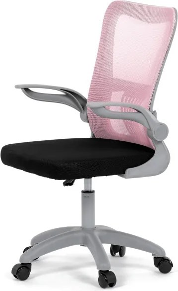 Dětská otočná židle růžová KA-K2008 PINK