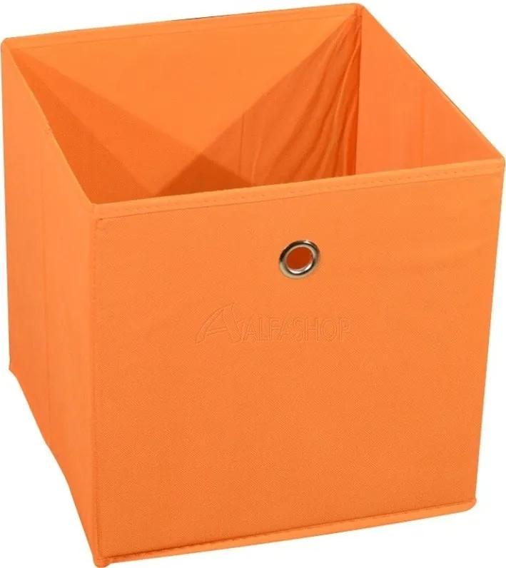 HALMAR Látková zásuvka Winny oranžová