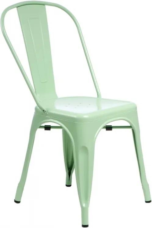 Jídelní židle Tolix 45, zelená