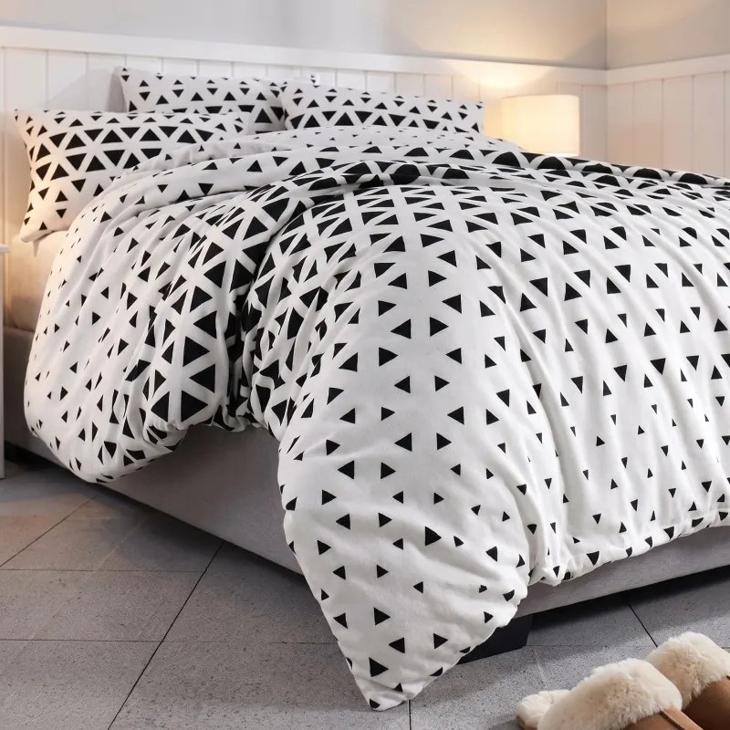 Flanelové povlečení Dubai EMI, Standardní set jednolůžko obsahuje 1x 140x200 + 1x 70x90